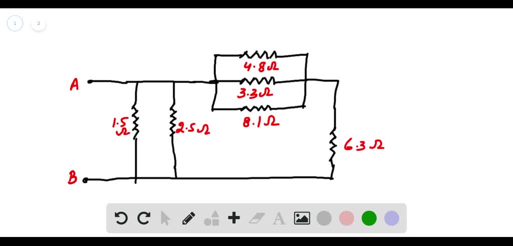 SOLVED:The pin diagram of a resistance array is s…