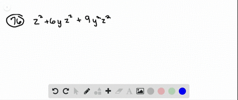 SOLVED:The following is a list of random factoring problems. Factor each expression. If an ...