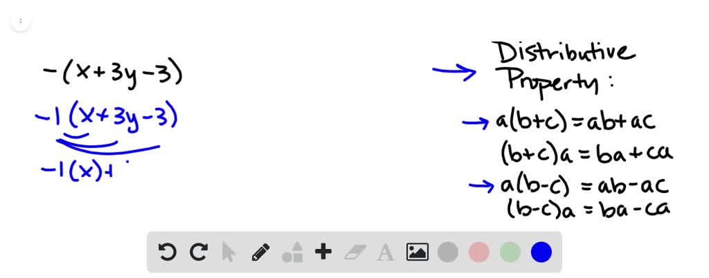 Simplify the given algebraic expressions. x-2 y-3…