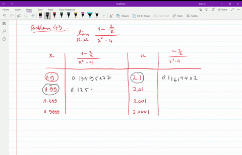 SOLVED:In the following exercises, set up a table of values to find the indicated limit. Round ...