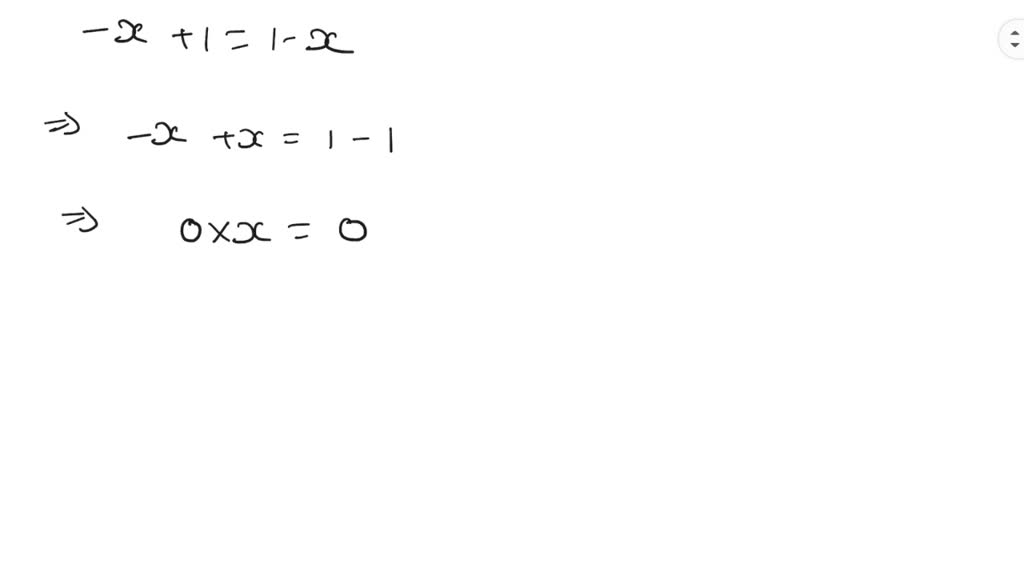 SOLVED Solve x 1 1 x