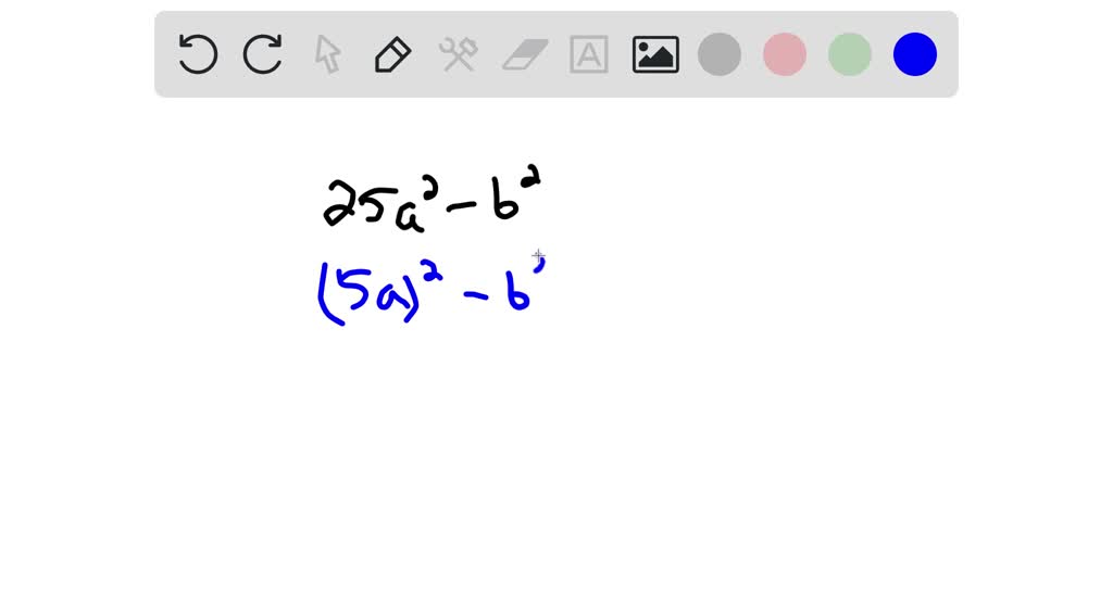 SOLVED:For Problems 1-20, use the difference-of-squares pattern to ...