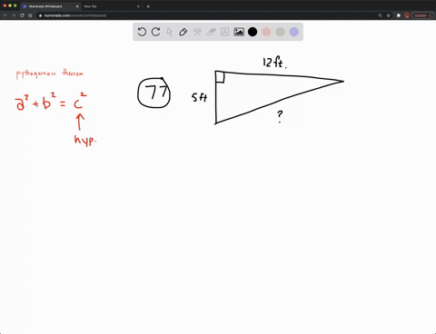 SOLVED:Find the length of the third side of each triangle by using the ...