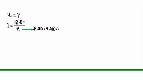 SOLVED:(a) Calculate the potential difference between points a and b in Figure P 18.47 and (b ...