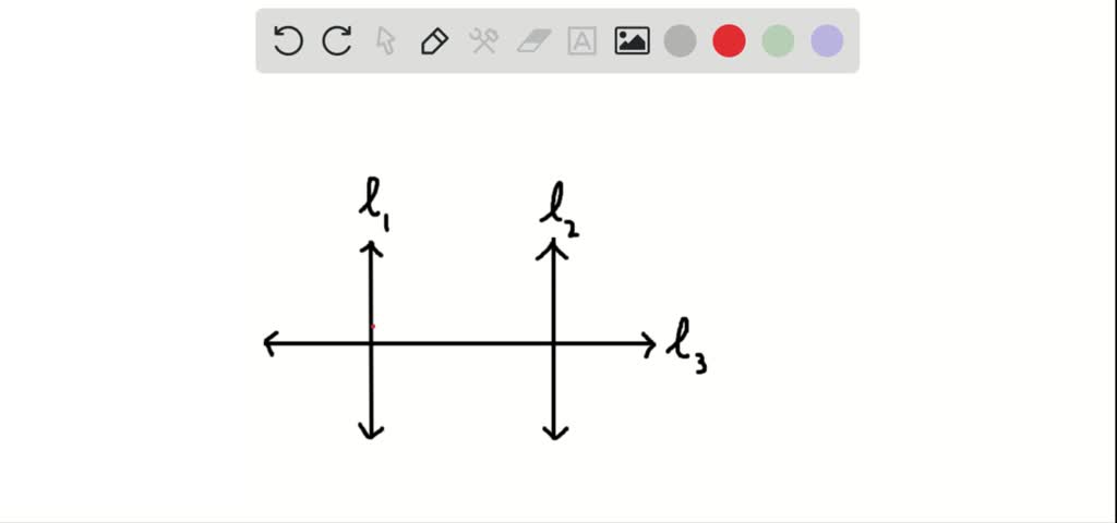 SOLVED: Two lines are perpendicular if they intersect at right angles. If lines l and m are ...