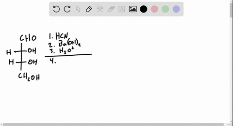 SOLVED:(a) Outline a Kiliani-Fischer synthesis of epimeric aldopentoses ...