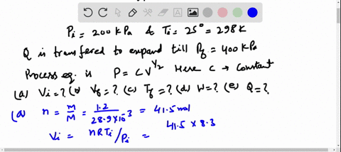 SOLVED:(a) Show that the speed of sound in an ideal gas is v=√((γR T ...