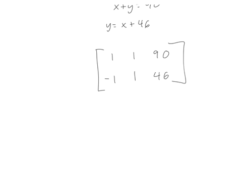⏩SOLVED:Complementary Angles. The following system can be used to… | Numerade