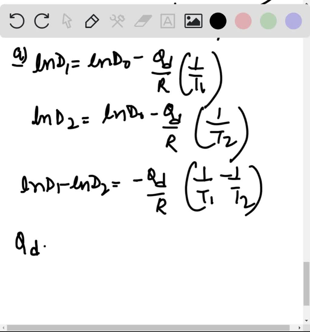 SOLVED:Determine the binary diffusion coefficient for (a) carbon dioxide in nitrogen, (b) carbon ...