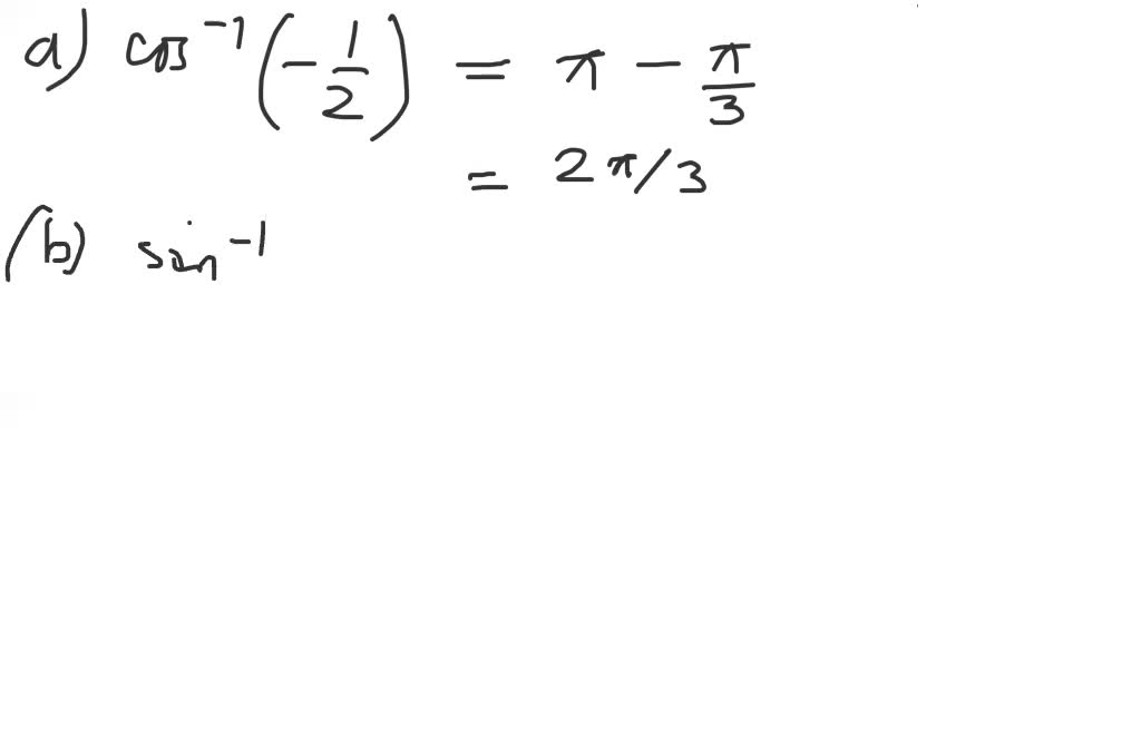 SOLVED:Evaluating Inverse Trigonometric Functions Find the exact value ... SOLVED:Evaluating Inverse Trigonometric Functions Find the exact value ...