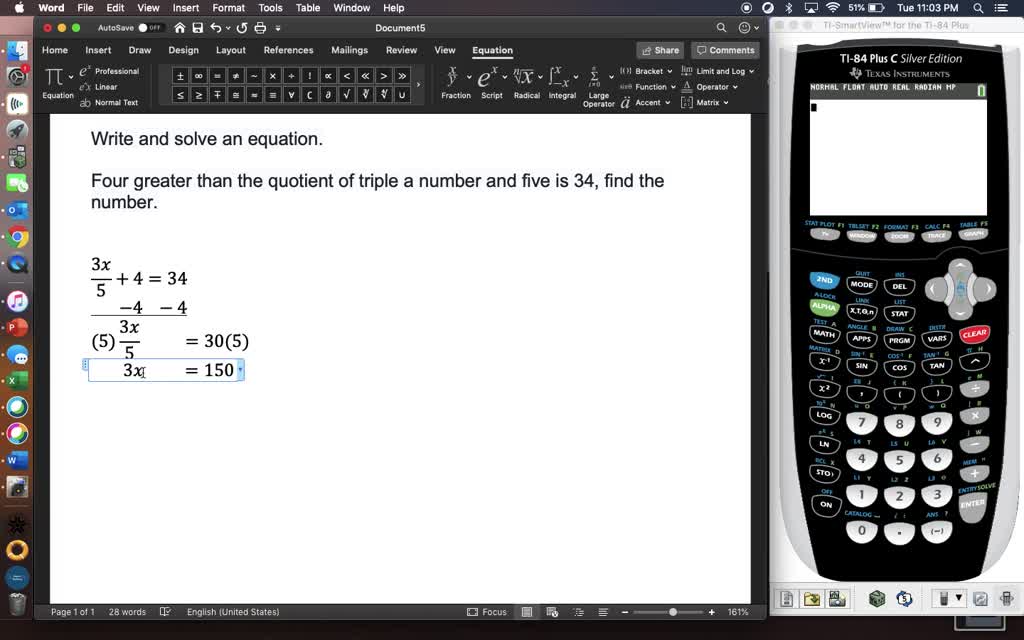 ⏩SOLVED:Let x represent the number. Use the given conditions to… | Numerade