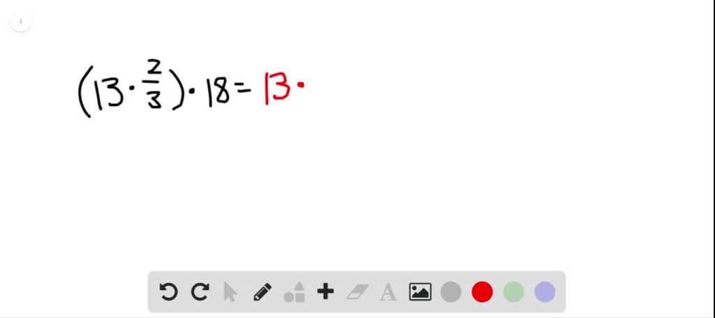 ⏩SOLVED:In the following exercises, use the associative properties… | Numerade