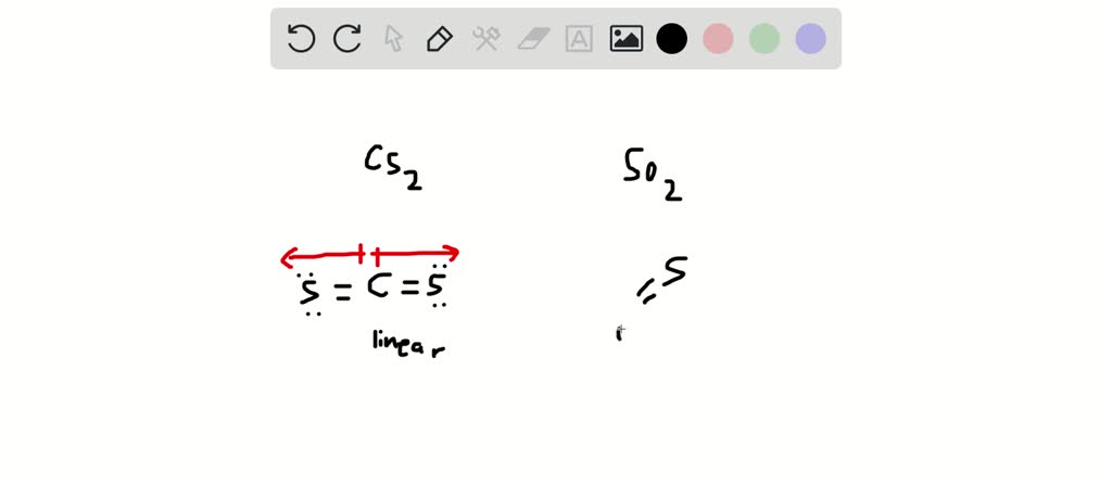 SOLVED:(a) Does CS2 have a dipole moment? If so, in which direction ...