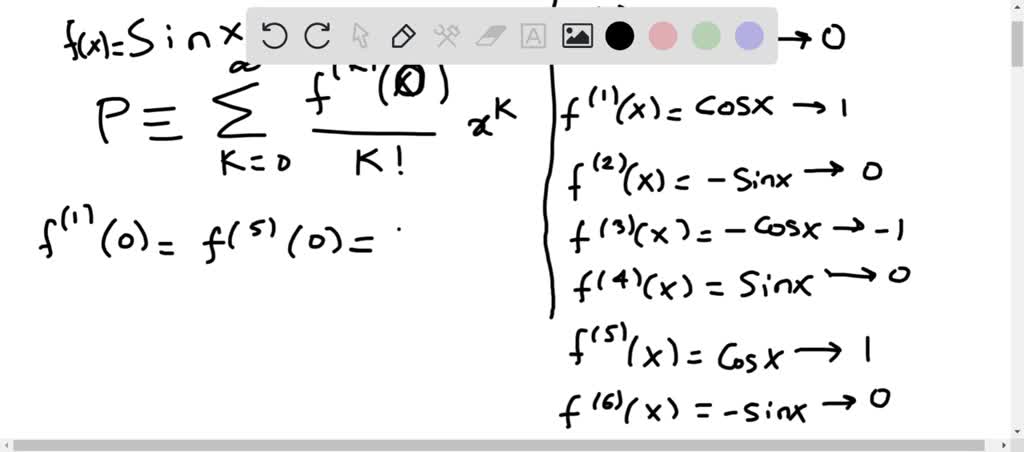 SOLVED:Find the Maclaurin series for the specified function. Note: These are the same functions ...