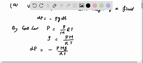 The variation of fluid pressure with height is described by the ...