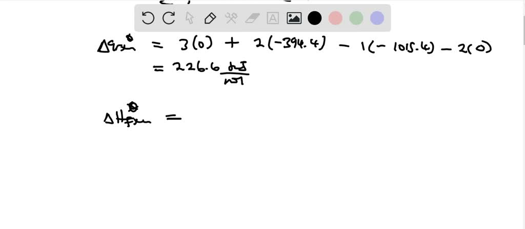⏩SOLVED:Use the data in Appendix D to calculate the values of… | Numerade