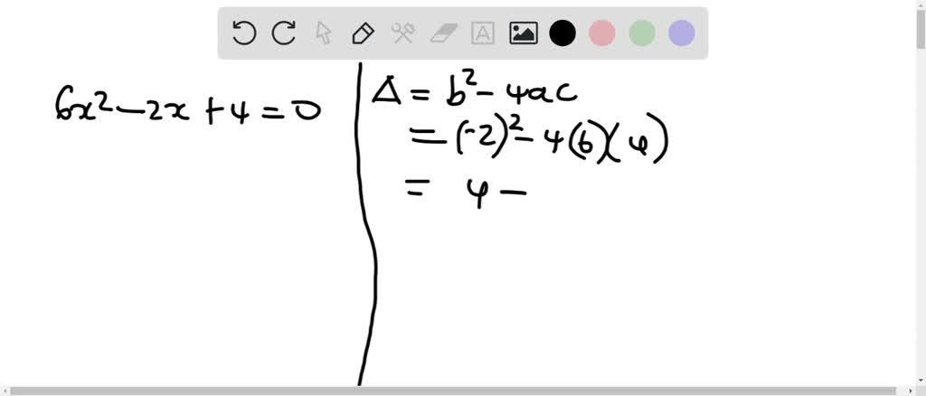 SOLVED Using THE DISCRIMINANT Tell If The Equation Has Two Numerade solved-using-the-discriminant-tell-if-the-equation-has-two-numerade