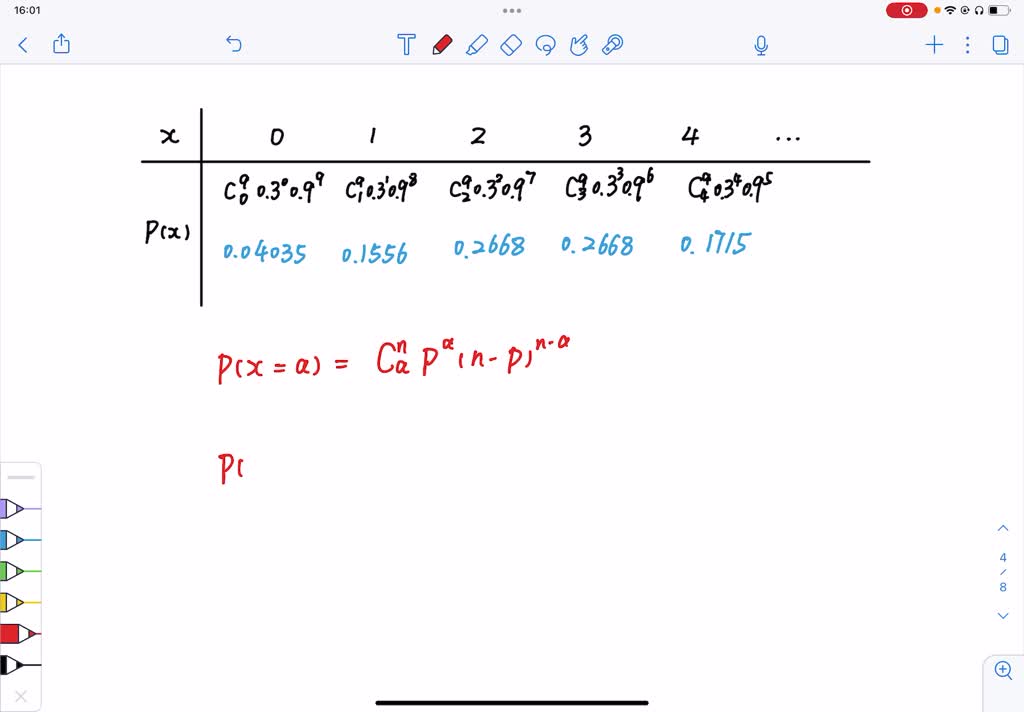 ⏩solvedconsider A Binomial Random Variable With N9 And P3 Let 8757