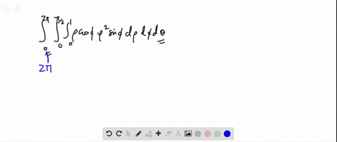⏩SOLVED:Find the average value of the function f(ρ, ϕ, θ)=ρcosϕover ...