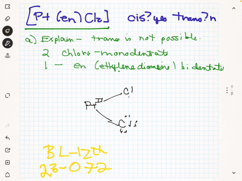 SOLVED:Design two-step syntheses of cis- and trans- [PtCl2(NO2)(NH3 ...