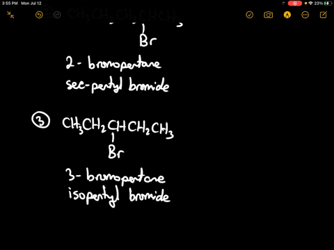 SOLVED:Draw all the isomers that have the molecular formula C5 H11 Br ...