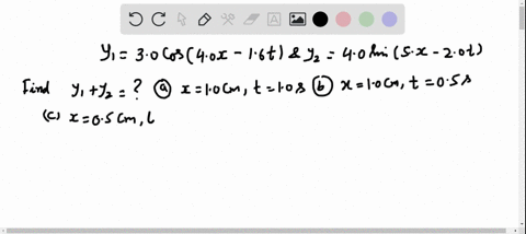 Mechanical waves | Practice Problems, Examples & Solutions | Numerade