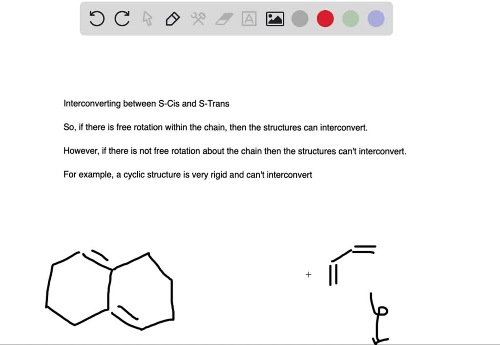 SOLVED:Which of the following dienes have an s -cis conformation, and ...