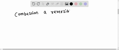SOLVED:Is combustion a reversible process?