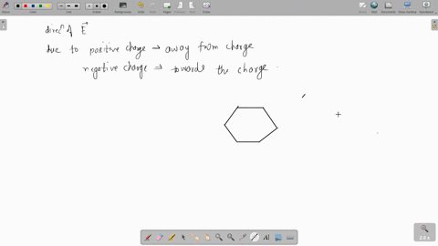 ⏩SOLVED:Figures shown below regular hexagons, with charges at the… | Numerade