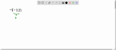 SOLVED:Perform subtraction. 2-(-5)