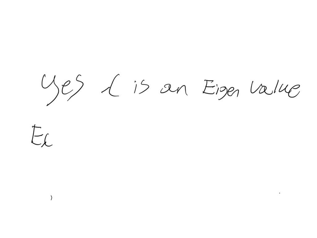 Solvedif T Is An N Th Order Linear Differential Operator And λis An Arbitrary Scalar Is