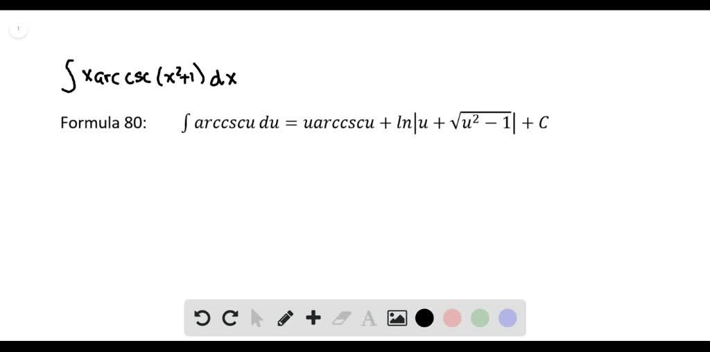 Solved Finding An Indefinite Integral In Exercises 19 40 Use A Table