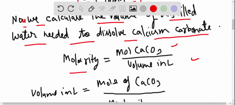 ⏩SOLVED:A 2.0 - L kettle contains 116 g of calcium carbonate as… | Numerade