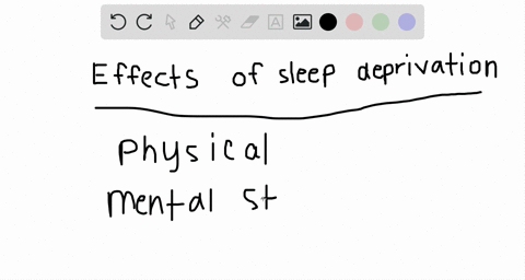 Sleep deprivation can lead to weight gain, reduced muscle...