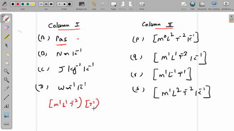 SOLVED:Match the Column I with Column II. (a) A-q, B-p, C-r, D-s (b) A-p, B-q, C-s, D-r (c) A-r ...