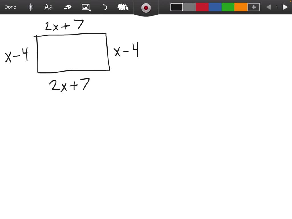 SOLVED Find A Polynomial That Represents The Perimeter Of The Rectangle 