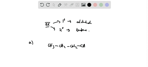 Draw the condensed or line-angle structural formula for the aldehyde or ...