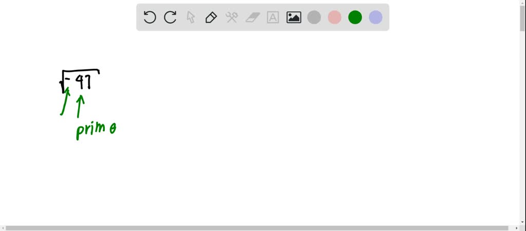 SOLVED:Determine whether each number is rational, irrational, or not a ...