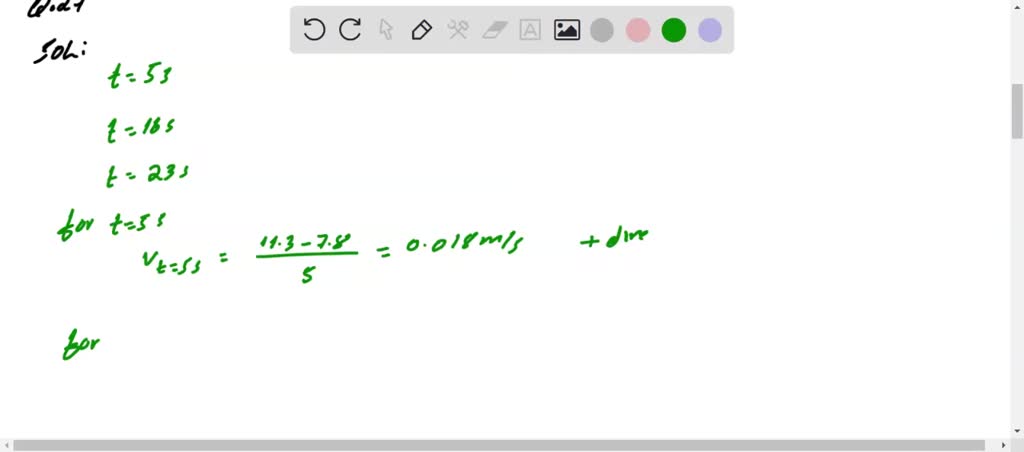 SOLVED:The following data describe the position of an object along the x -axis as a function of ...
