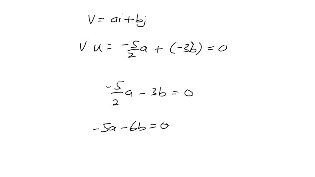 ⏩SOLVED:Find two vectors in opposite directions that are orthogonal ...