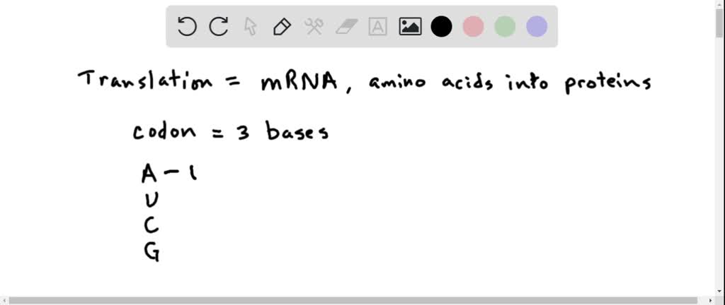 ⏩SOLVED:If a messenger RNA codon is UAC, which of the following… | Numerade