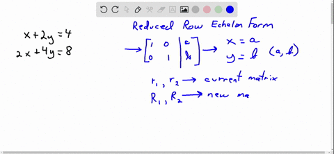 ⏩SOLVED:Solve each system of equations using matrices (row… | Numerade