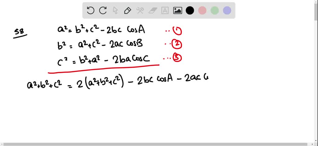 SOLVED:Show that $cos ^{2} A+cos ^{2} B-2 cos A cos B cos (A+B)=sin ^{2 ...