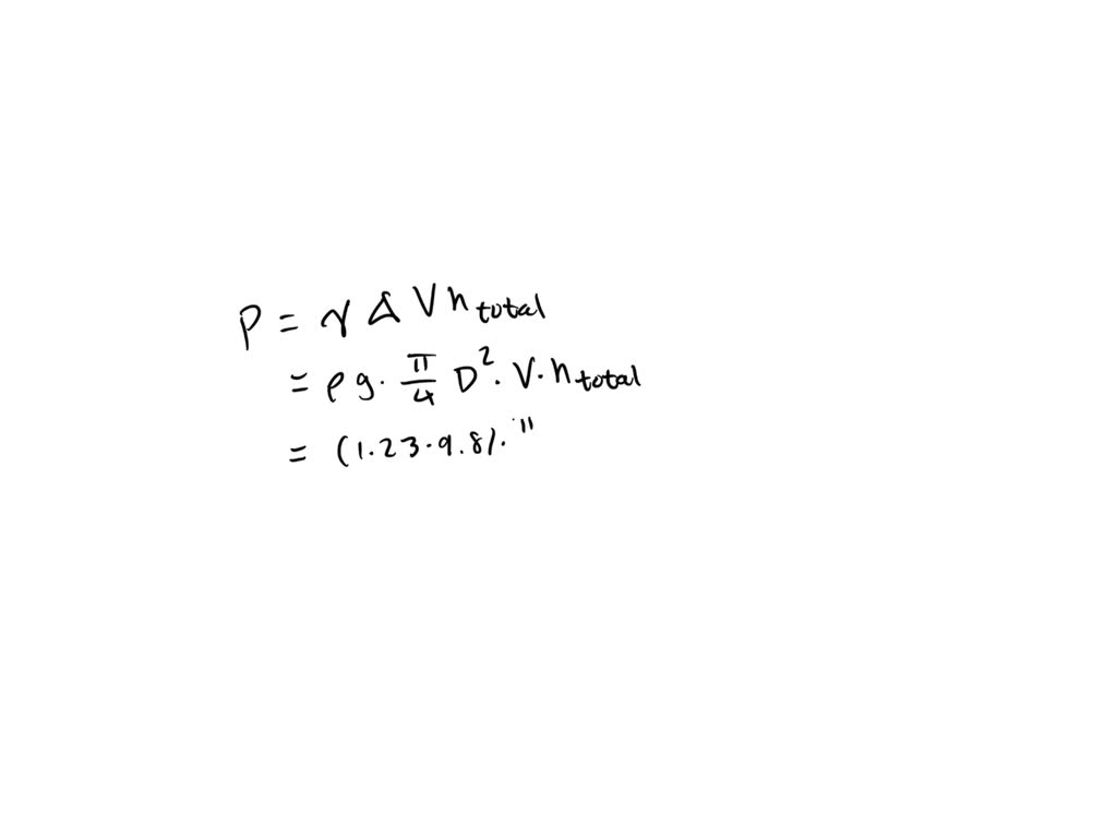 SOLVED:mefer an is to produce a constant air speed of 40 m / s ...