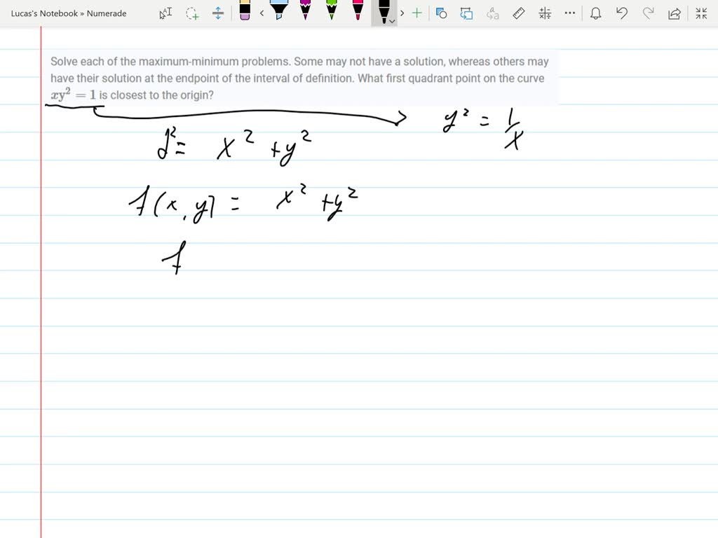 ⏩SOLVED:Solve each of the maximum-minimum problems. Some may not… | Numerade