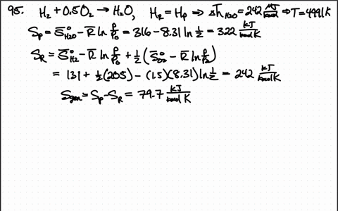 A flow of hydrogen gas is mixed with a flow of oxygen in a ...