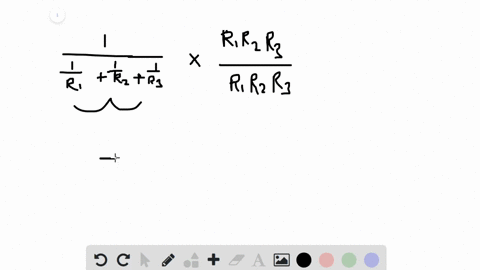 Four resistors are connected in parallel. The resistance values are 4 ...