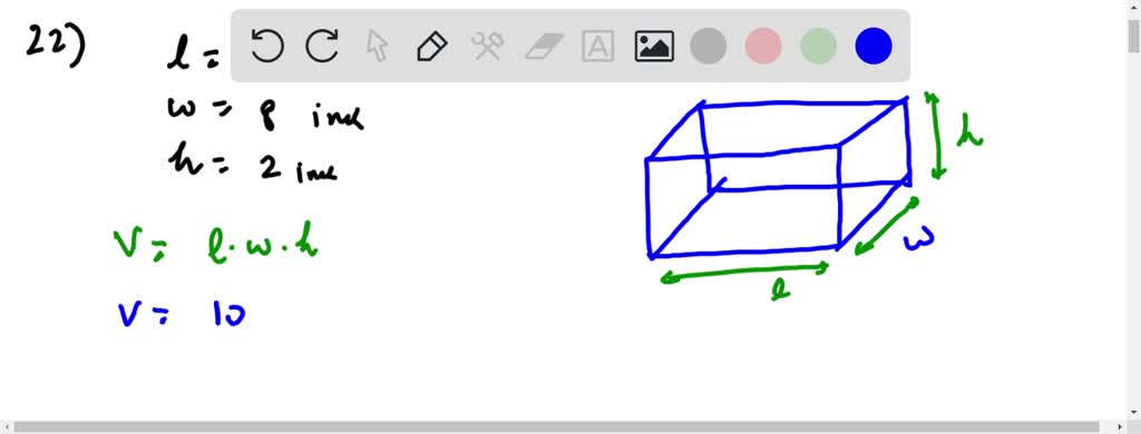 SOLVED:A cereal box measures 2 in. by 8 in. by 10 in. What is the ...