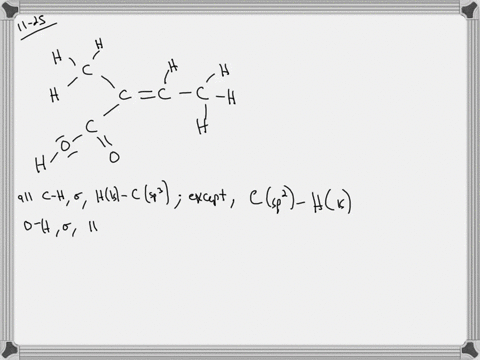SOLVED:Angelic acid, shown below, occurs in sumbol root, a herb used as ...