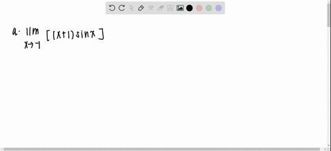SOLVED:Evaluate each limit and justify each step by citing the ...
